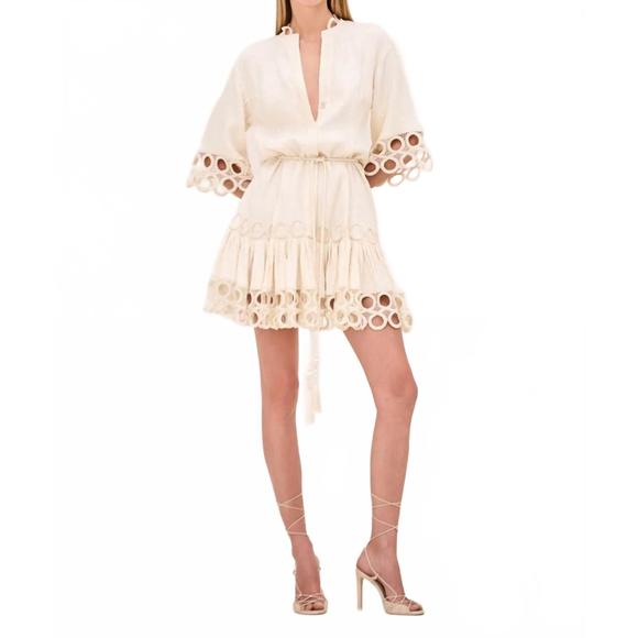 Alexis | Dresses | New Alexis Kalia Mini Dress In Ivory | Poshmark